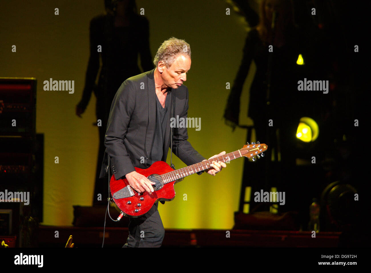 British-American rock band "Fleetwood Mac" live concert at the O2 World ...