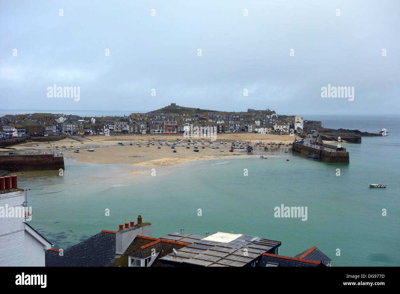 St Ives, Cornwall, UK, early morning in late summer Stock Photo - Alamy