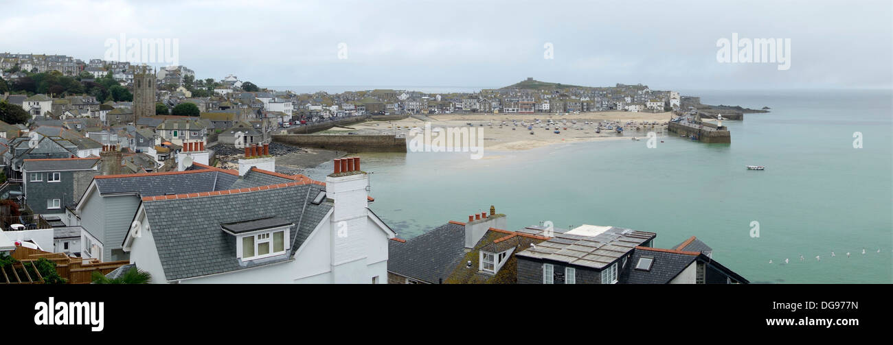 St Ives, Cornwall, UK, early morning in late summer Stock Photo - Alamy