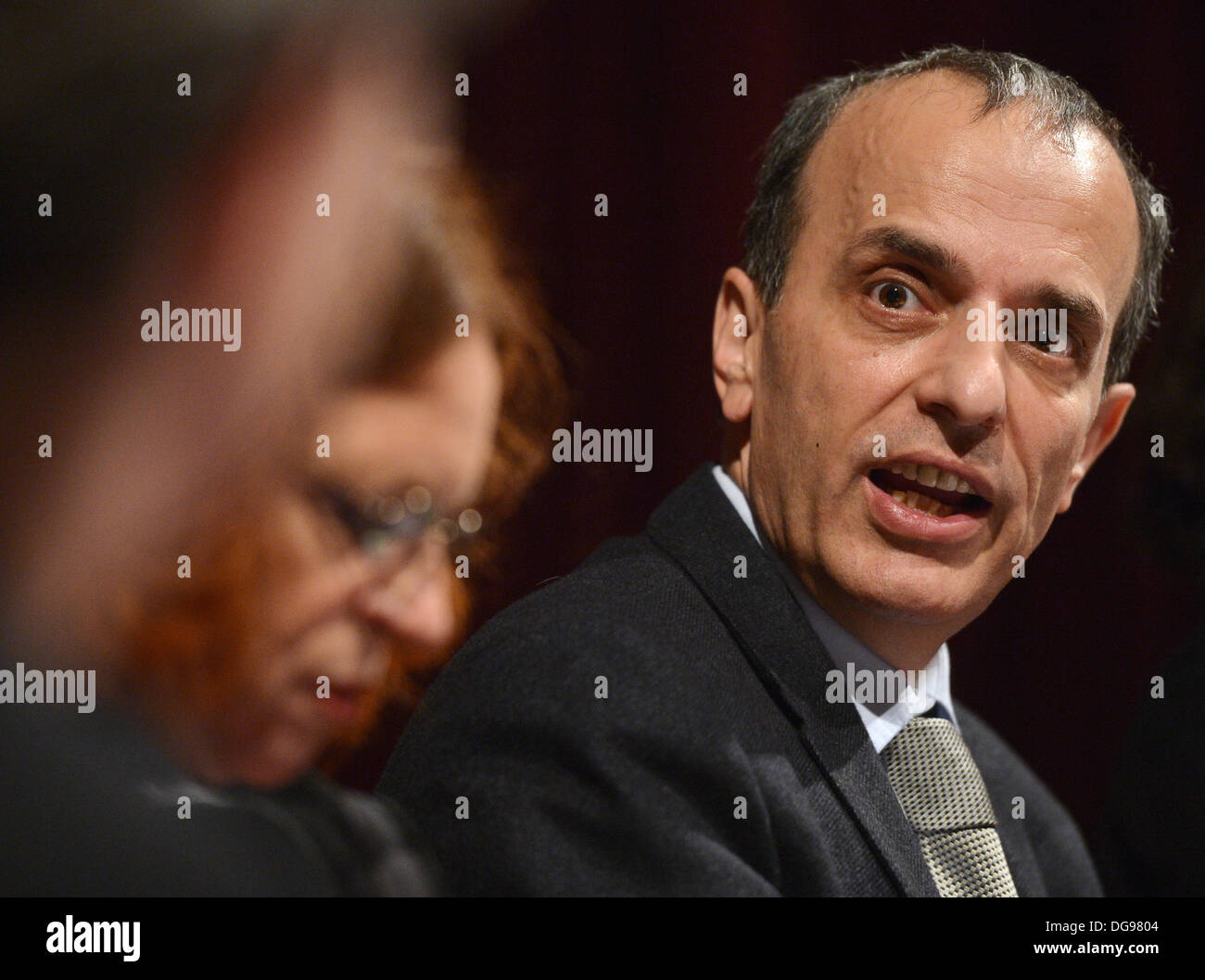 Berlin, Germany. 16th Oct, 2013. Rabbi Daniel Alter, anti-Semitism ...