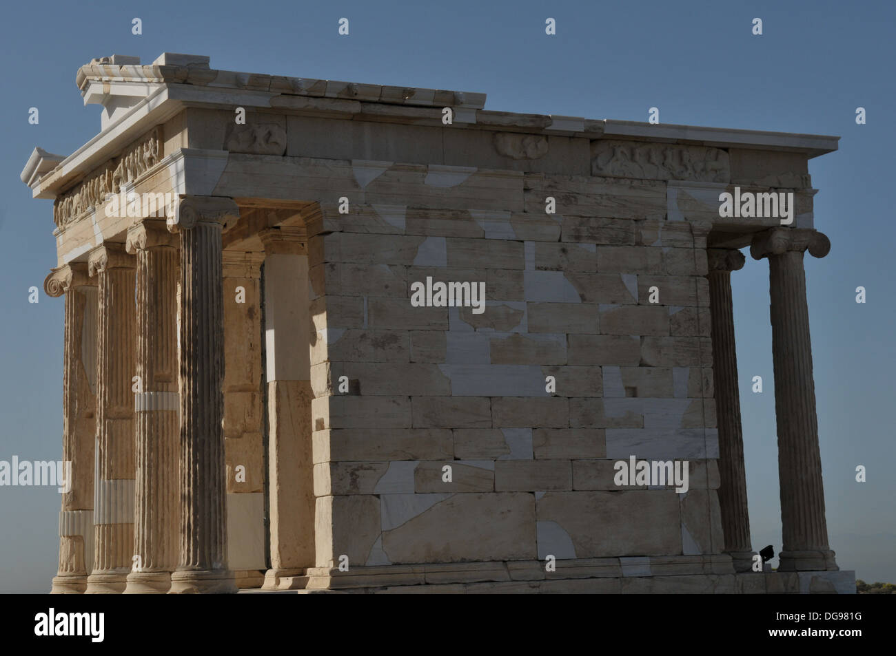 Temple of nike apteros hi-res stock photography and images - Alamy