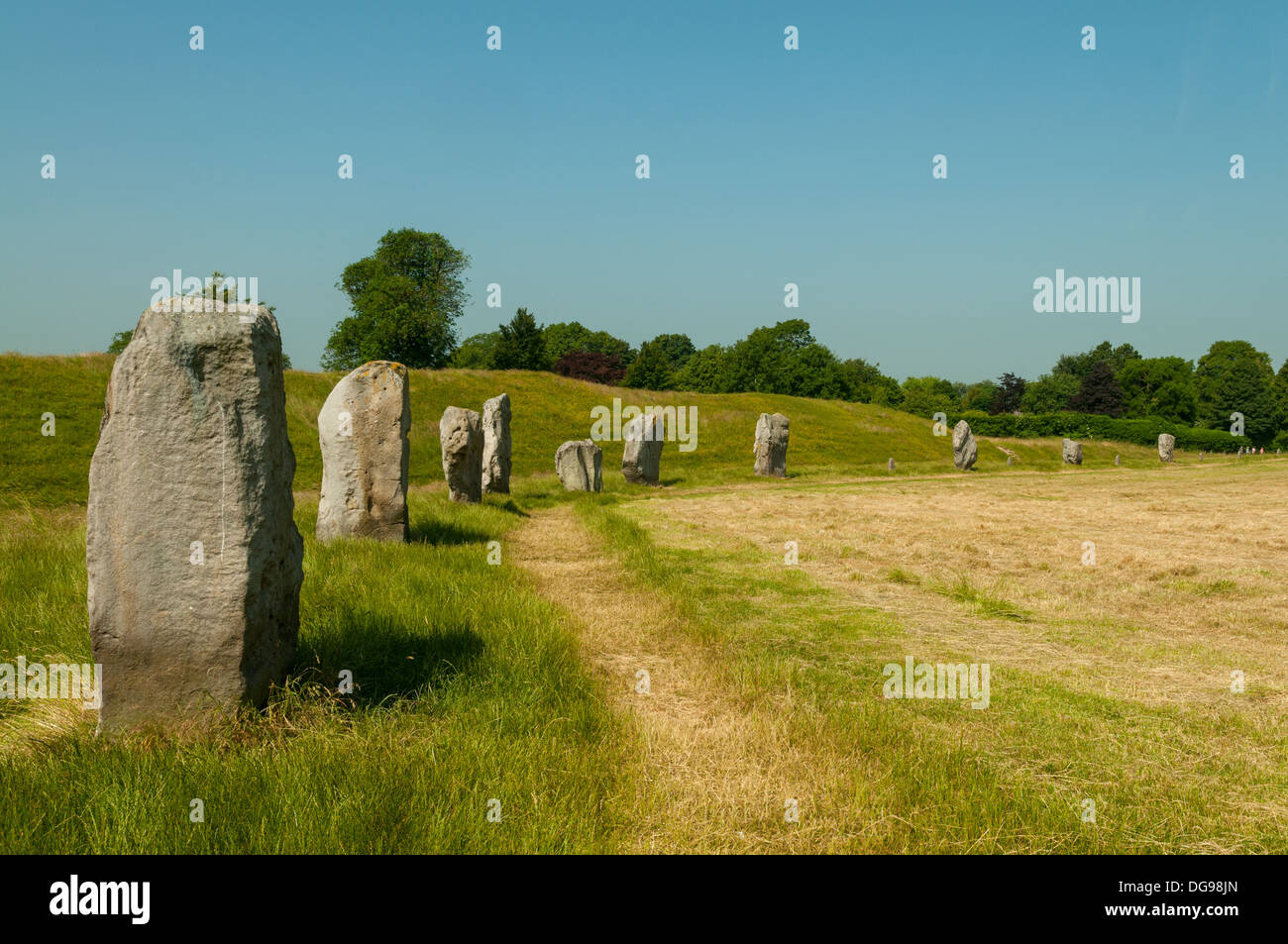 Stone Circle at Avebury, Wiltshire, England Stock Photo - Alamy