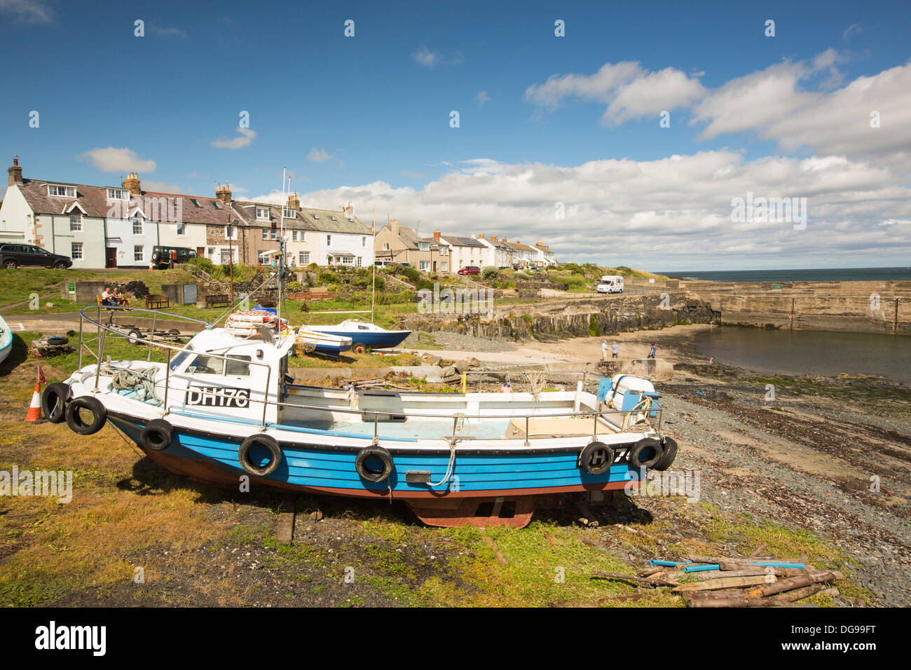 Craster village hi-res stock photography and images - Alamy