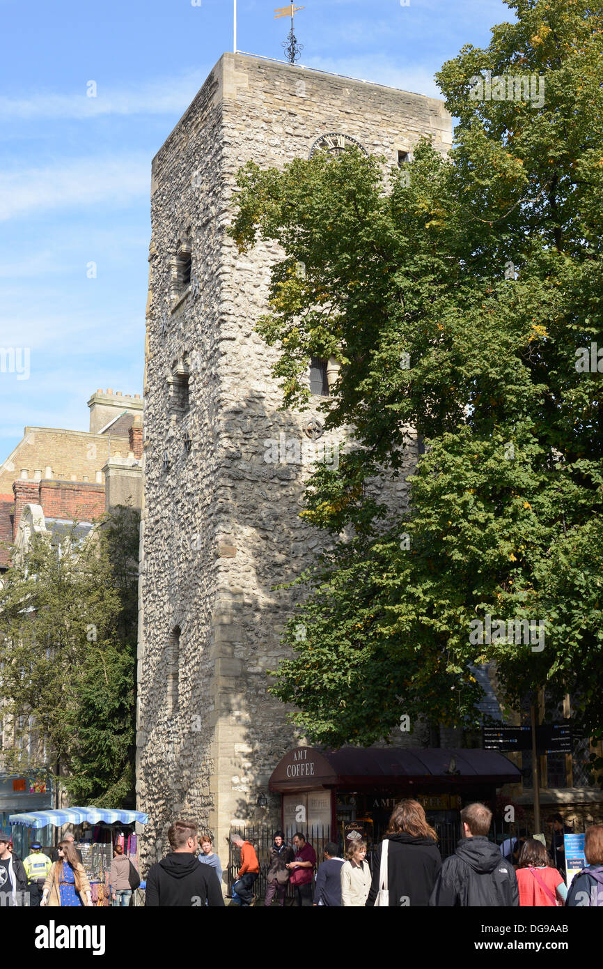 City church of Saint Michael at the North Gate with Saxon Tower in ...
