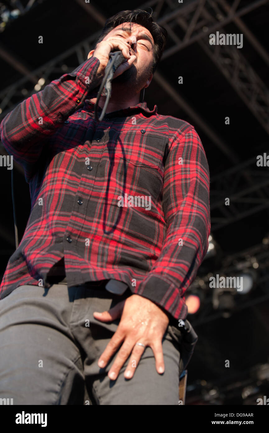 Lead singer of the band the deftones hi-res stock photography and ...