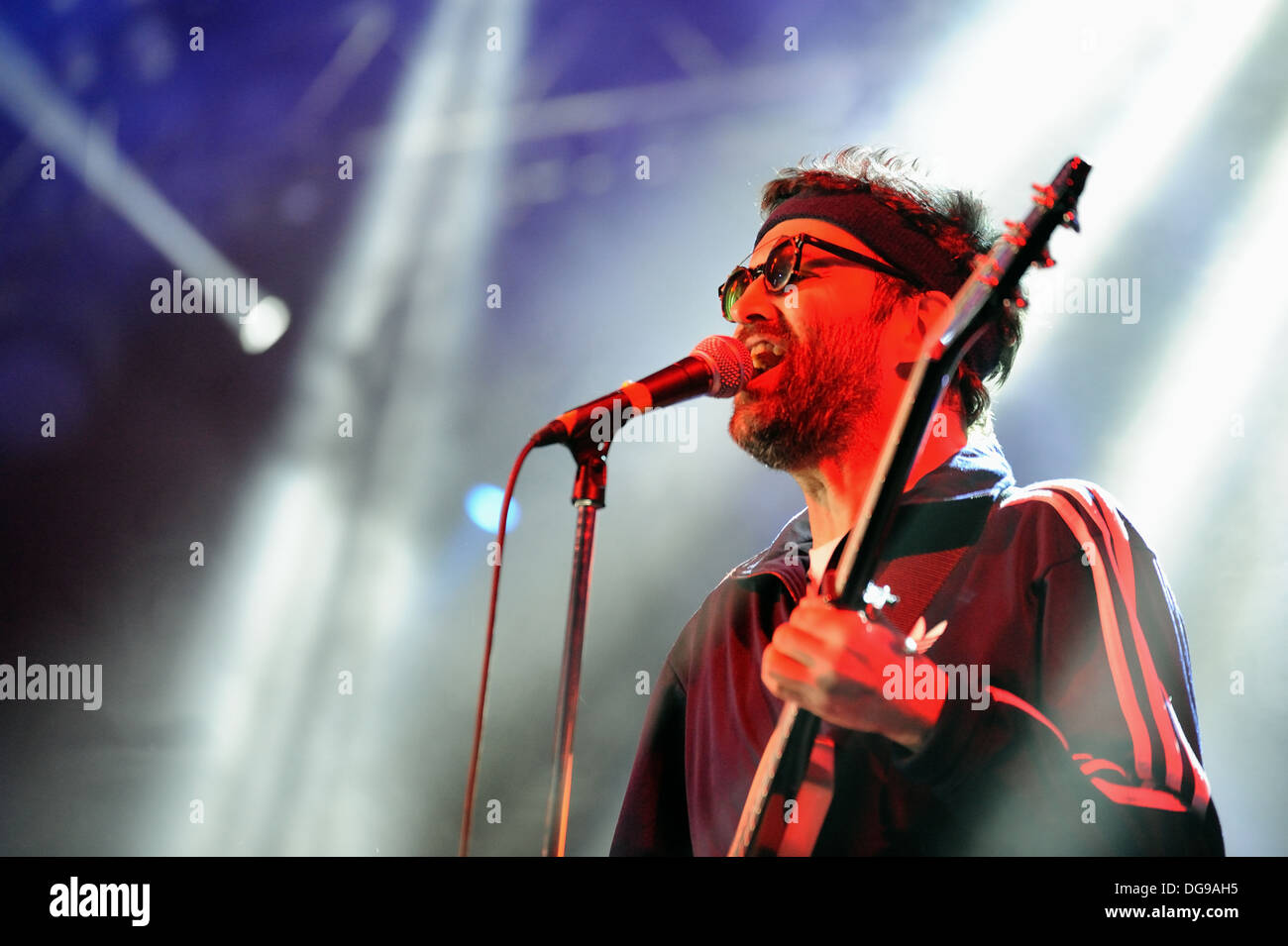 Mark Oliver Everett (E) of American alternative rock band Eels performs ...