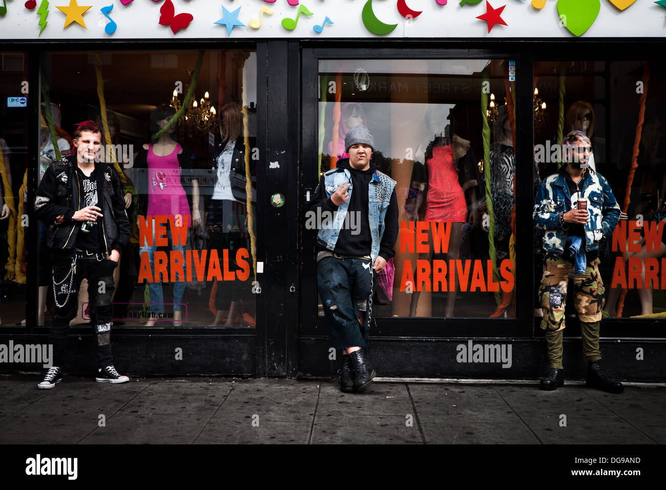 Camden Market Punk Stock Photos & Camden Market Punk Stock Images - Alamy