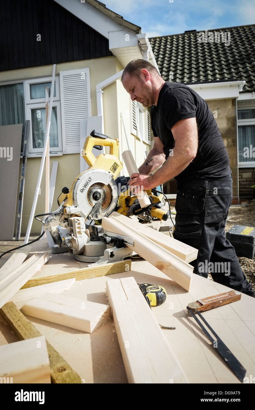 Chop saw hi-res stock photography and images - Alamy