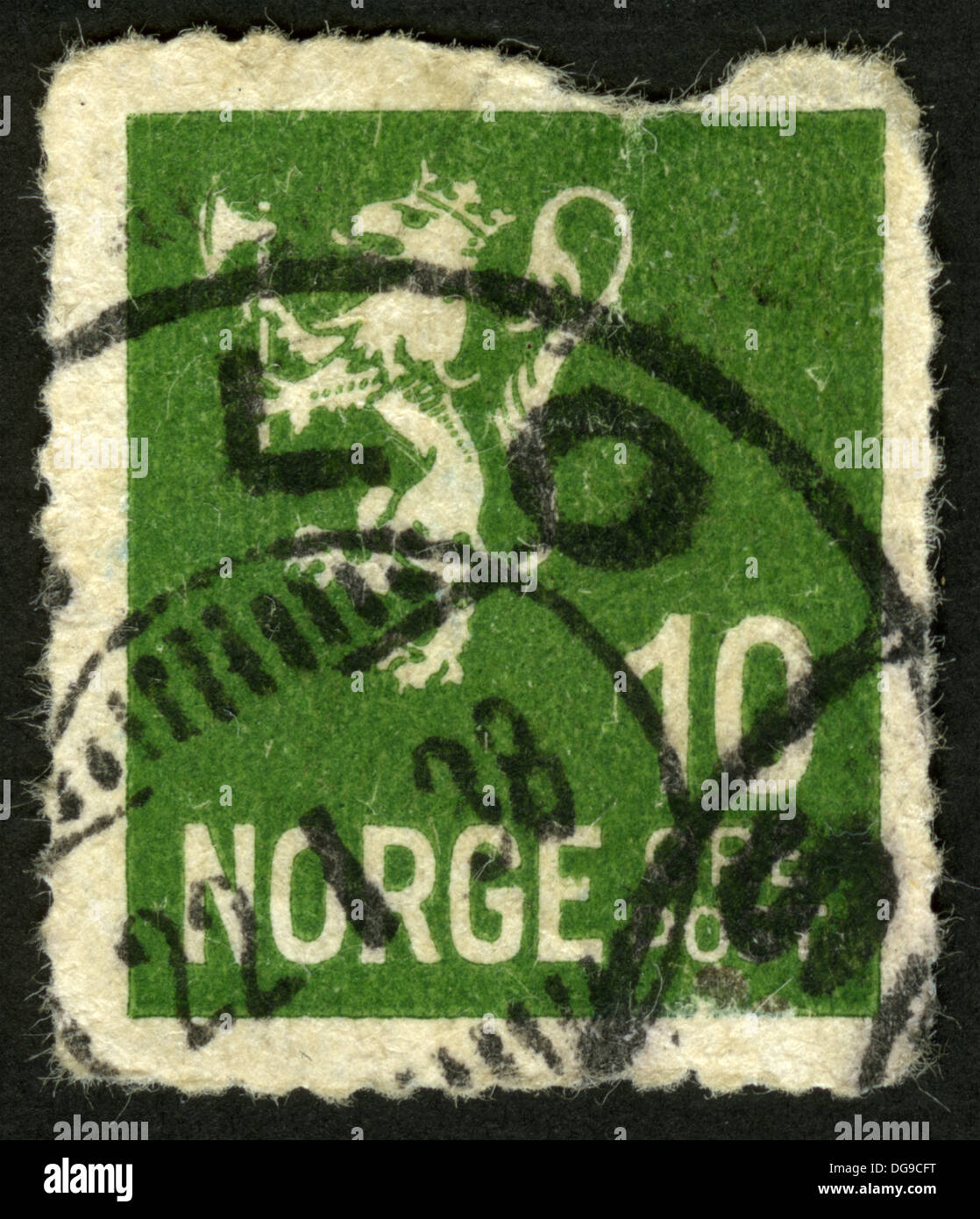 Norway stamp post mark hi-res stock photography and images - Alamy