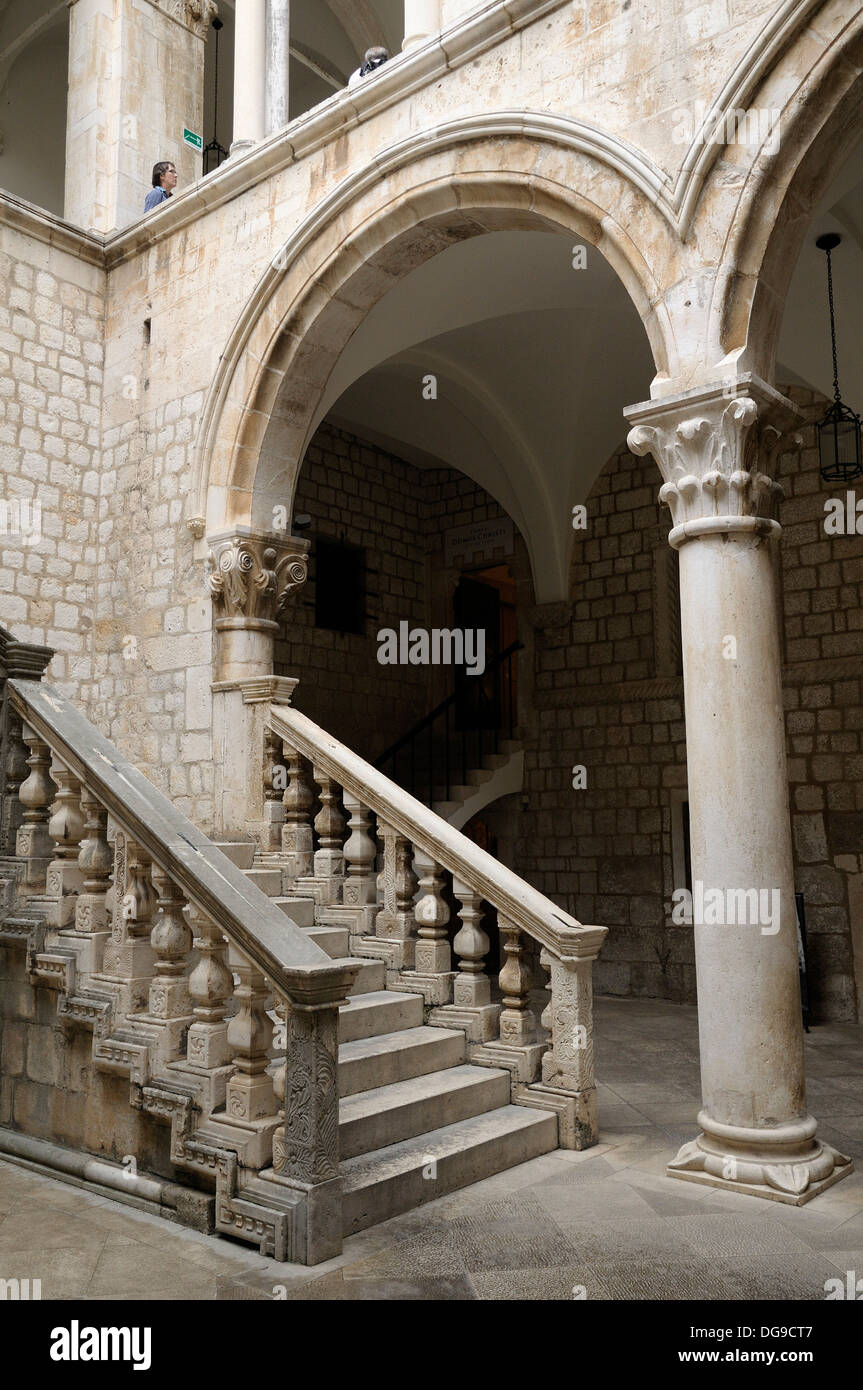 Sponza palace dubrovnik inside hi-res stock photography and images - Alamy