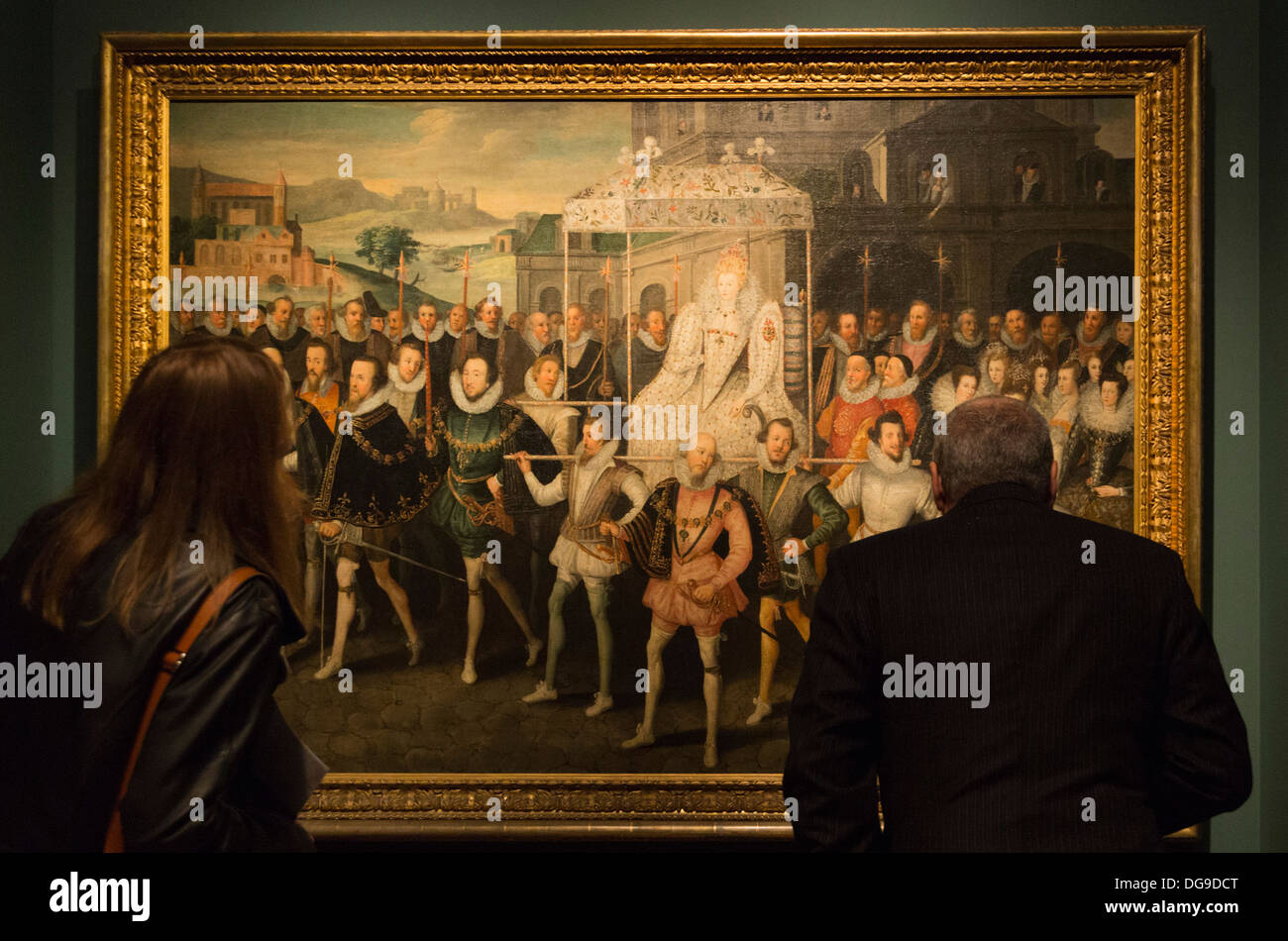 Procession Portrait of Queen Elizabeth. Exhibition "Elizabeth I & Her ...