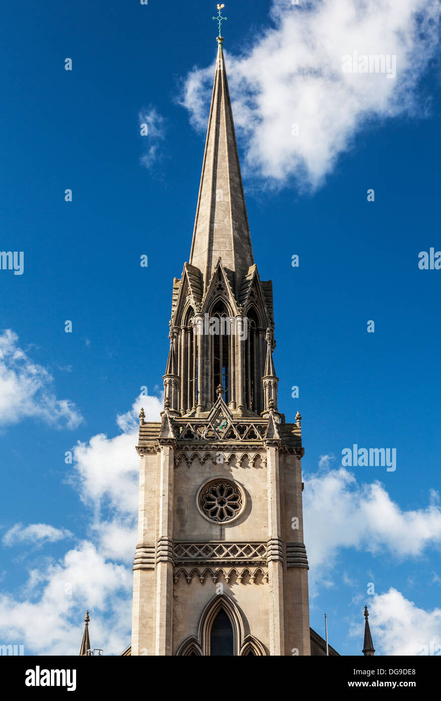 Tall church spire hi-res stock photography and images - Alamy
