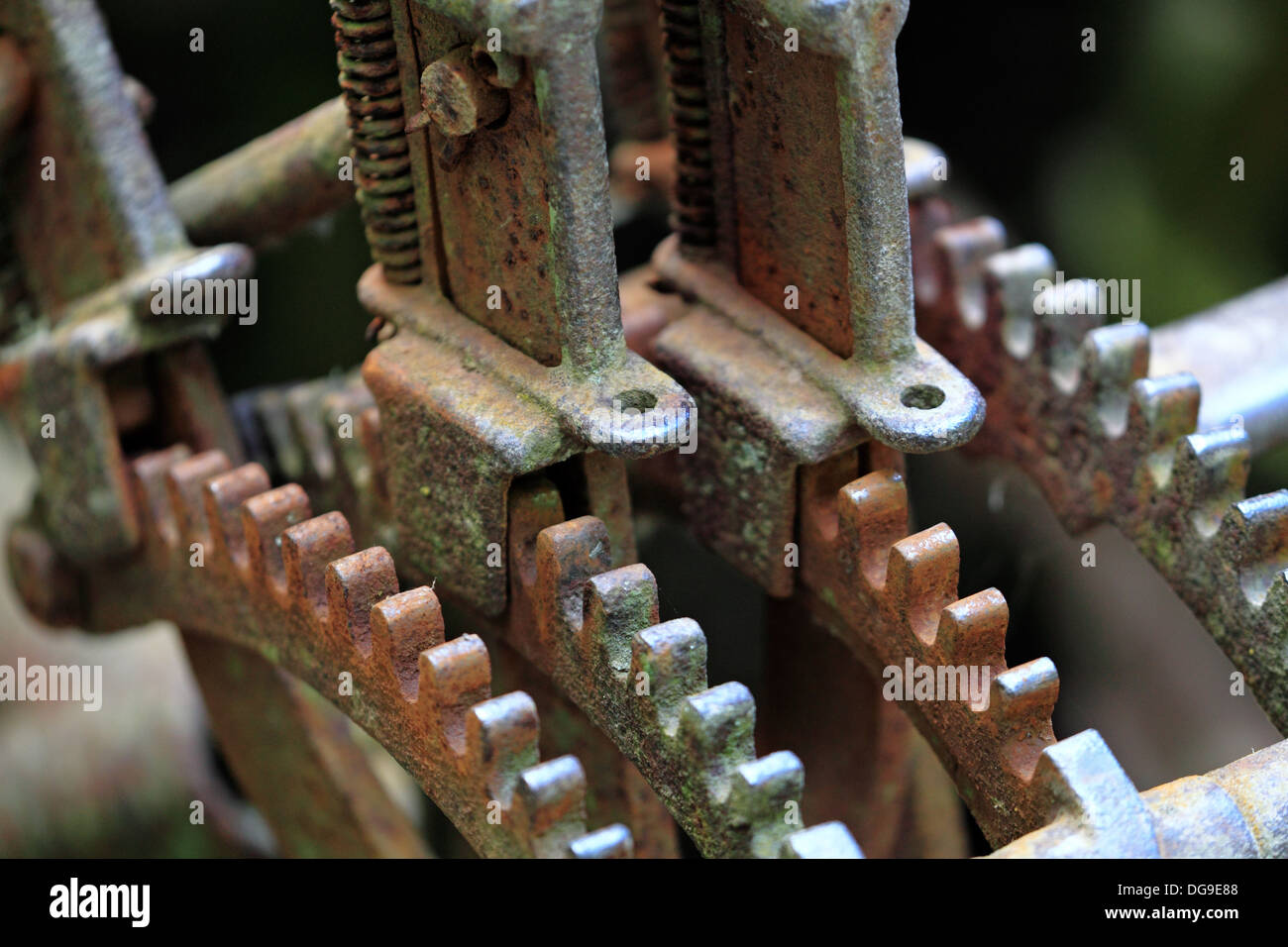 Rusty old machinery Stock Photo - Alamy