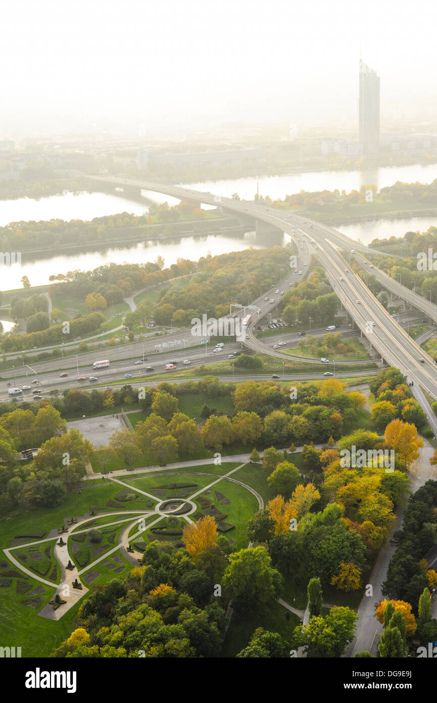 Wien, Milleniumstower, Austria, Vienna, 22. District, Donaucity Stock ...