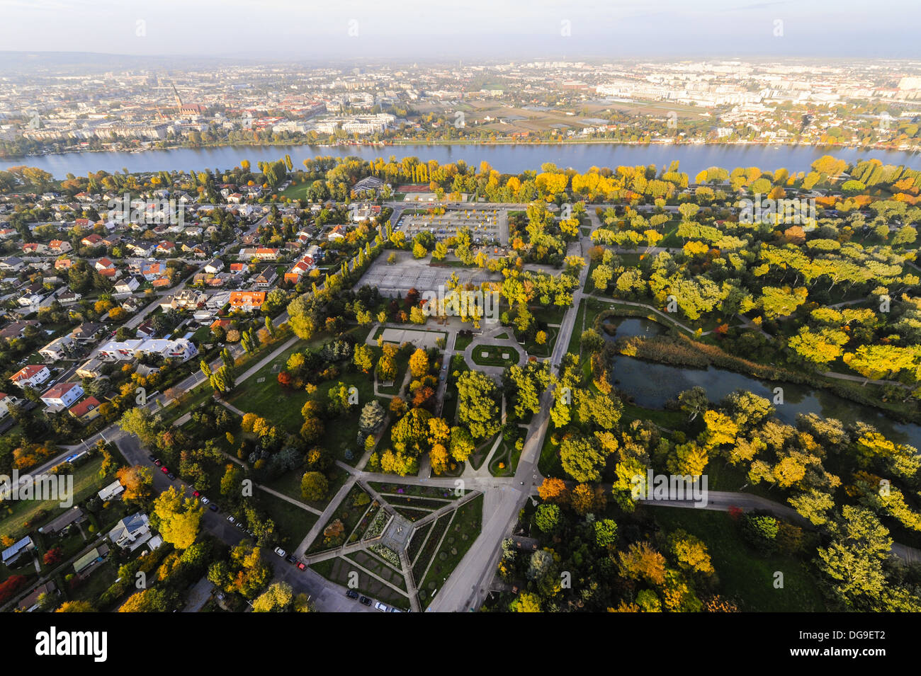 Vienna, Old Danube, Austria, 22. District, Donaucity Stock Photo - Alamy