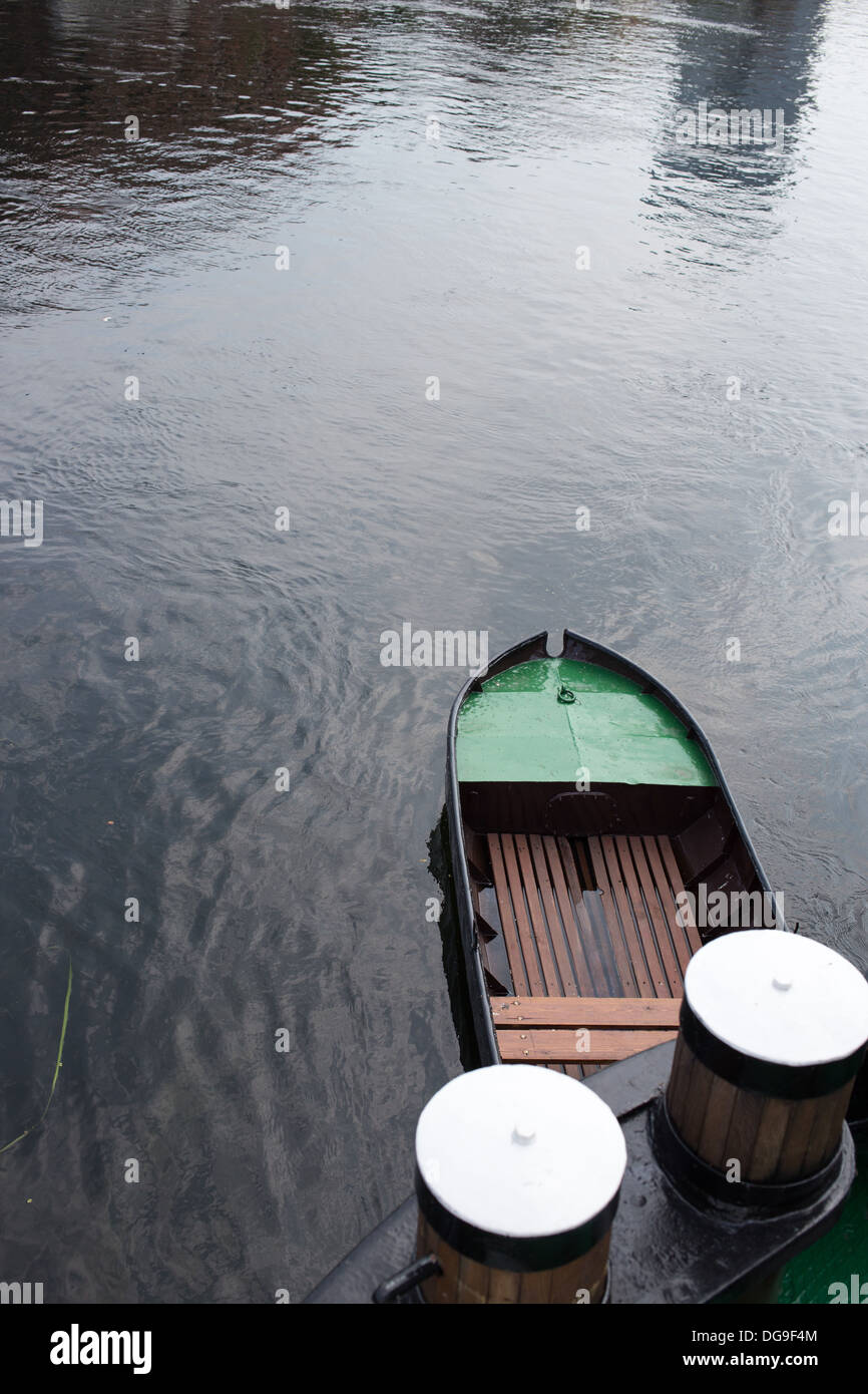 River transport, detail on the barge Stock Photo - Alamy