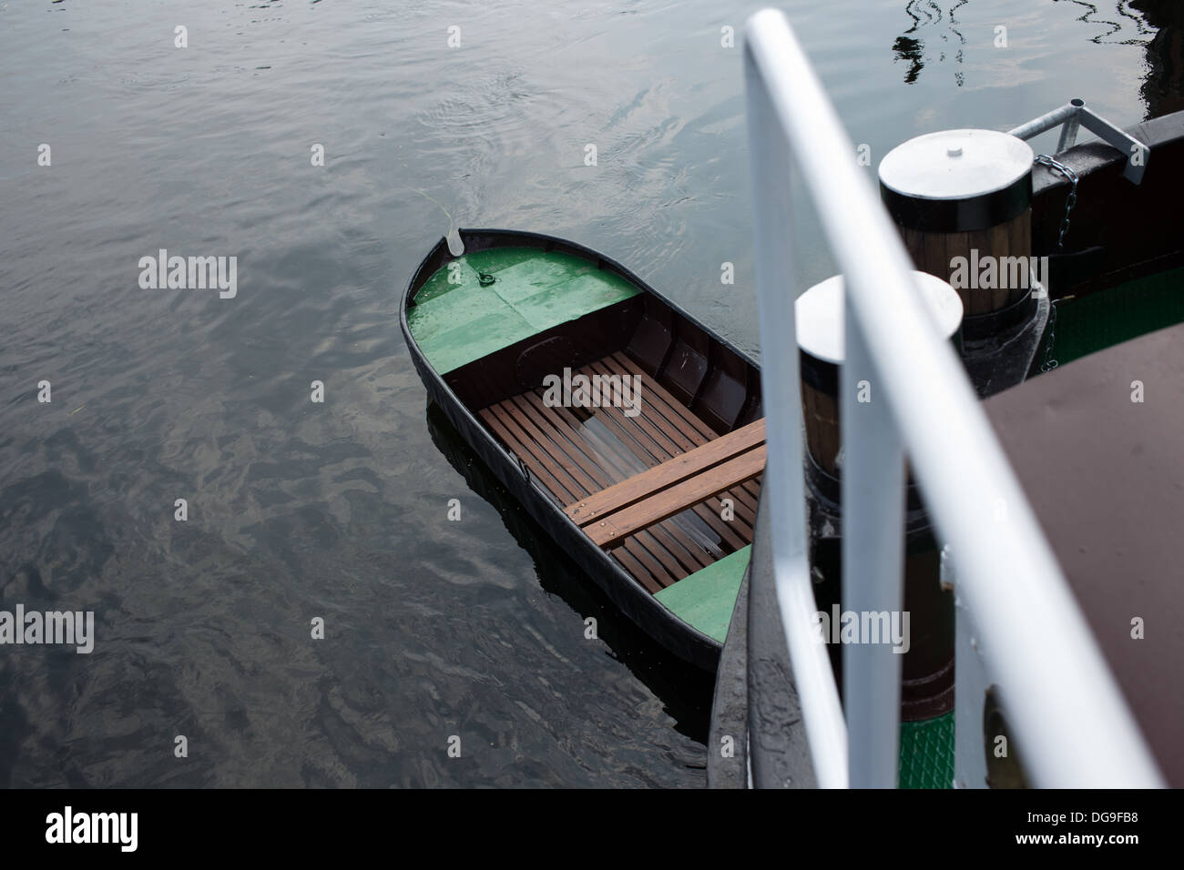 River transport, detail on the barge Stock Photo - Alamy