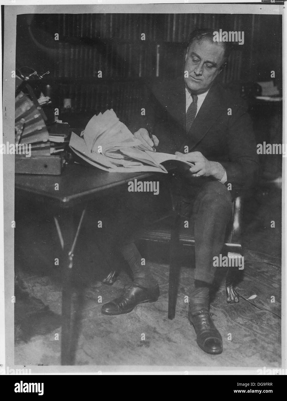 Franklin D. Roosevelt, the 32nd President of the United States, is ...