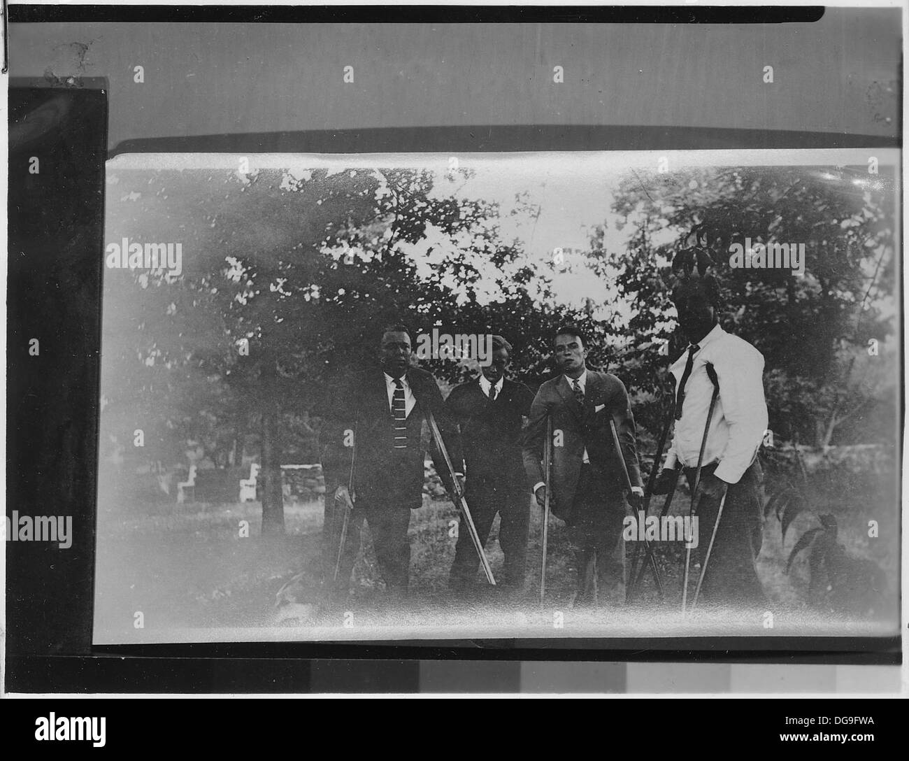 Franklin d roosevelt and three polio patients in warm springs hi-res ...