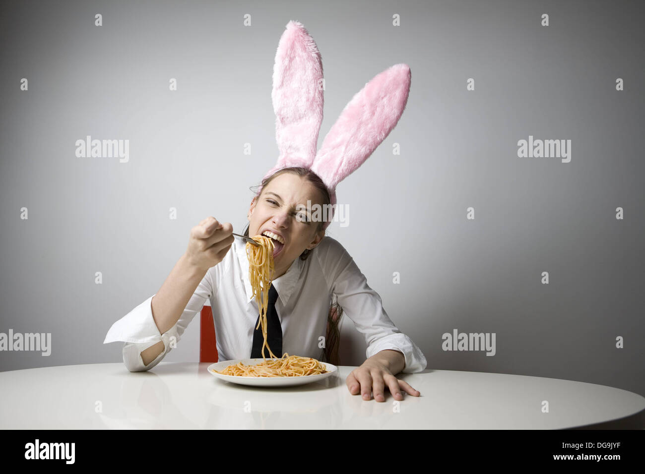 Rabbit devouring hi-res stock photography and images - Alamy
