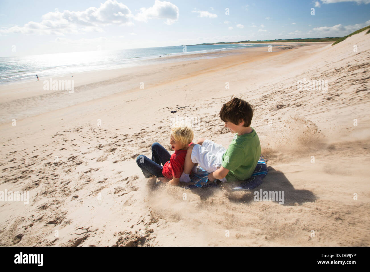 Sliding down dunes hi-res stock photography and images - Alamy