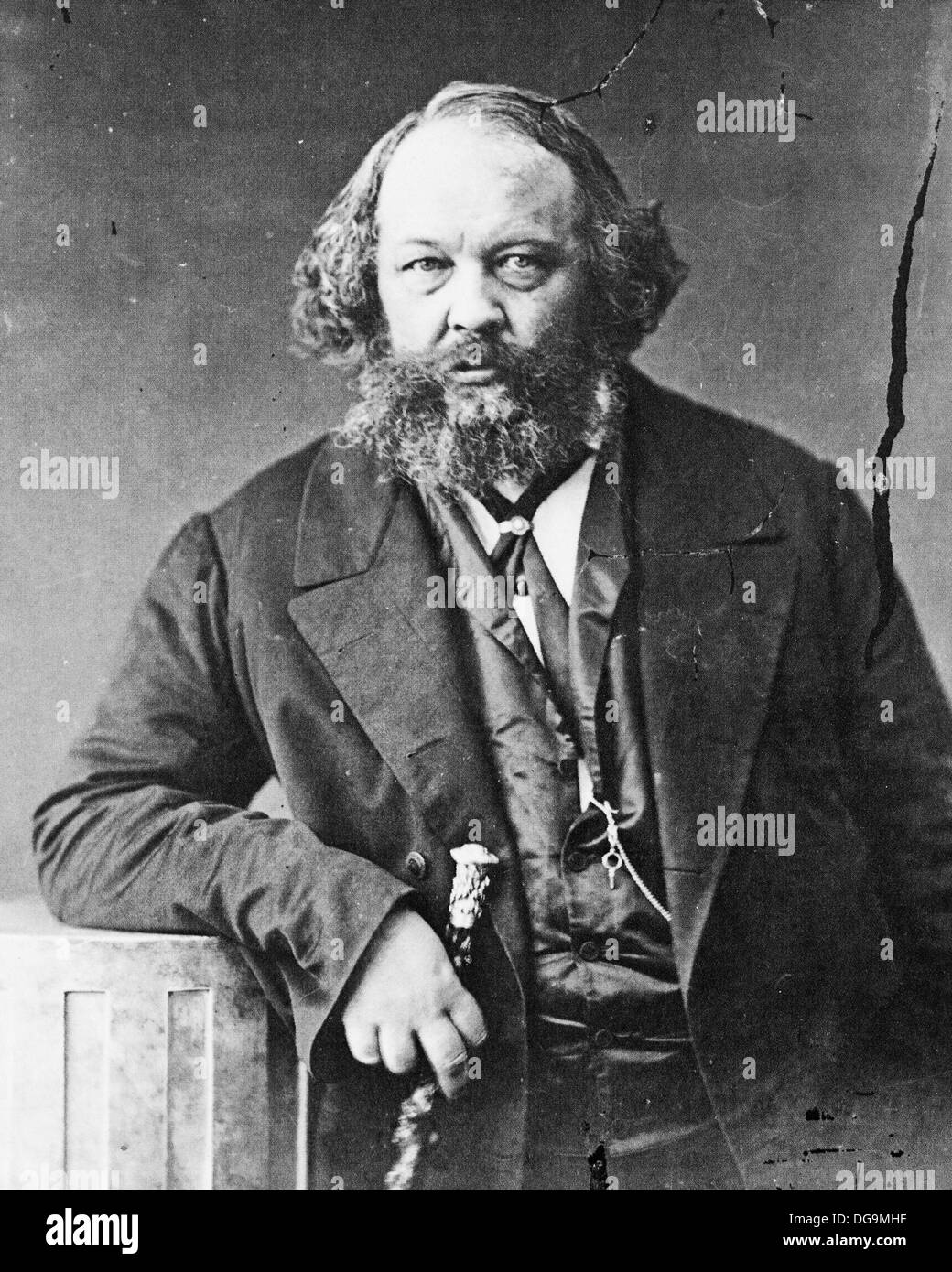 Mikhail Bakunin (1814 - 1876), Russian revolutionary philosopher ...