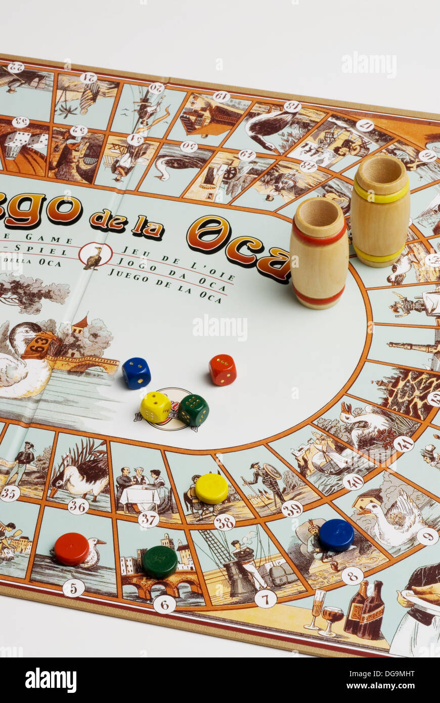 Goose Board Game High Resolution Stock Photography and Images - Alamy