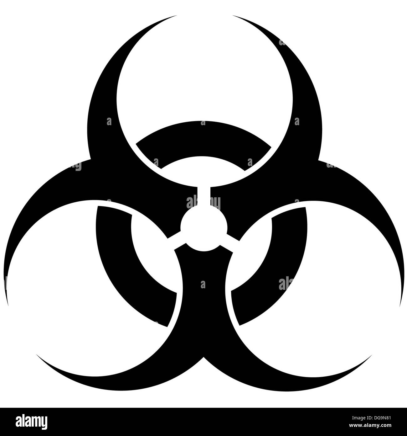 Biohazard symbol Black and White Stock Photos & Images - Alamy