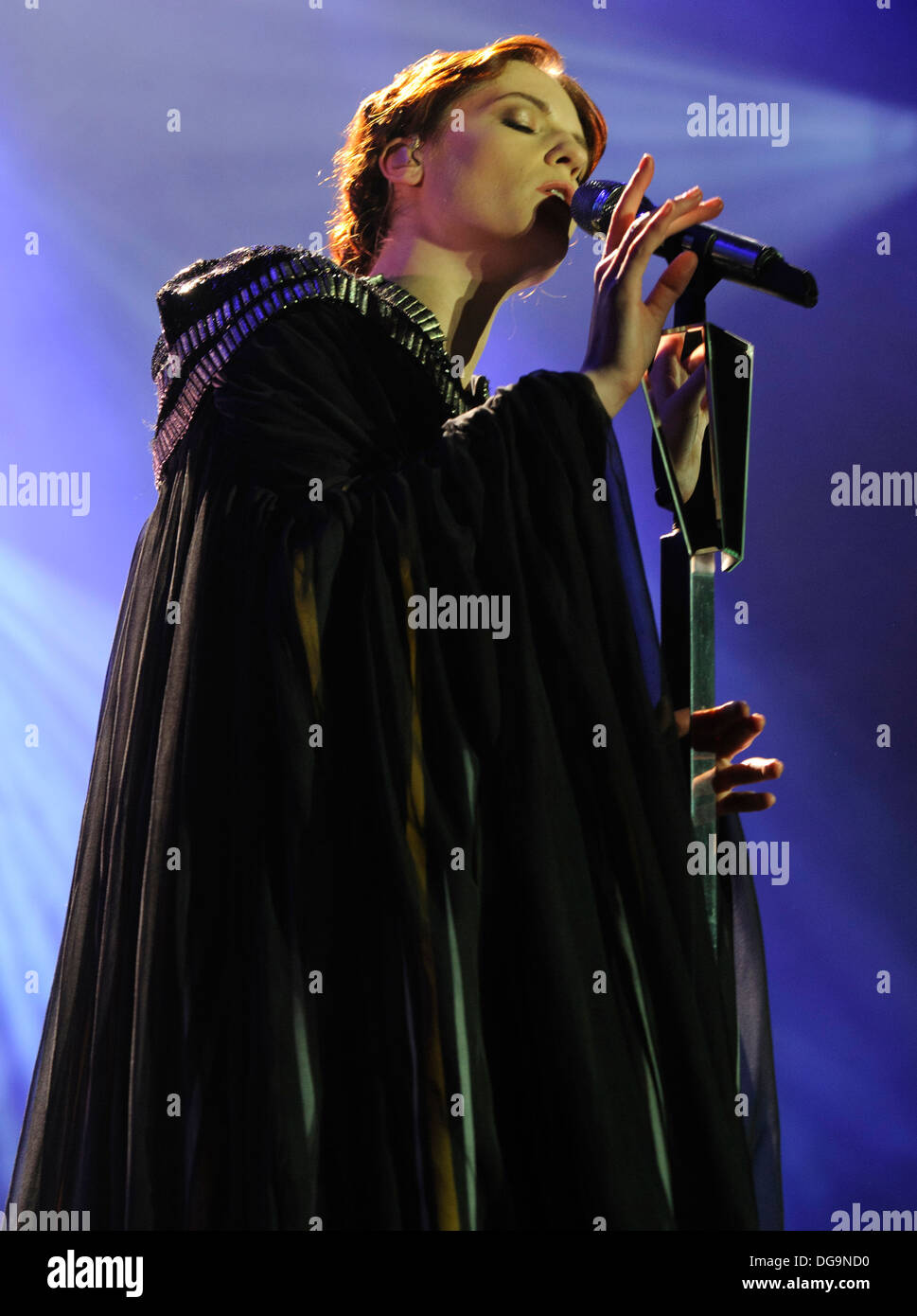 Florence Welch of Florence and The Machine performs on stage during a ...