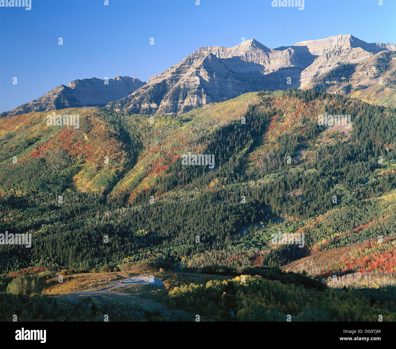 Wasatch range of rocky mountains hi-res stock photography and images ...