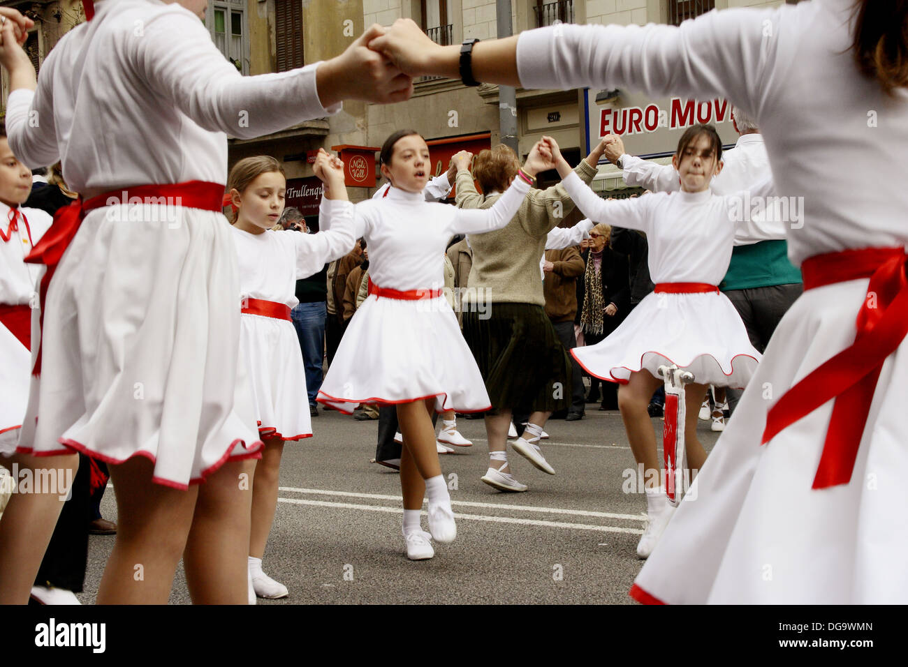 Catalan Folk Dance In High Resolution Stock Photography and Images - Alamy