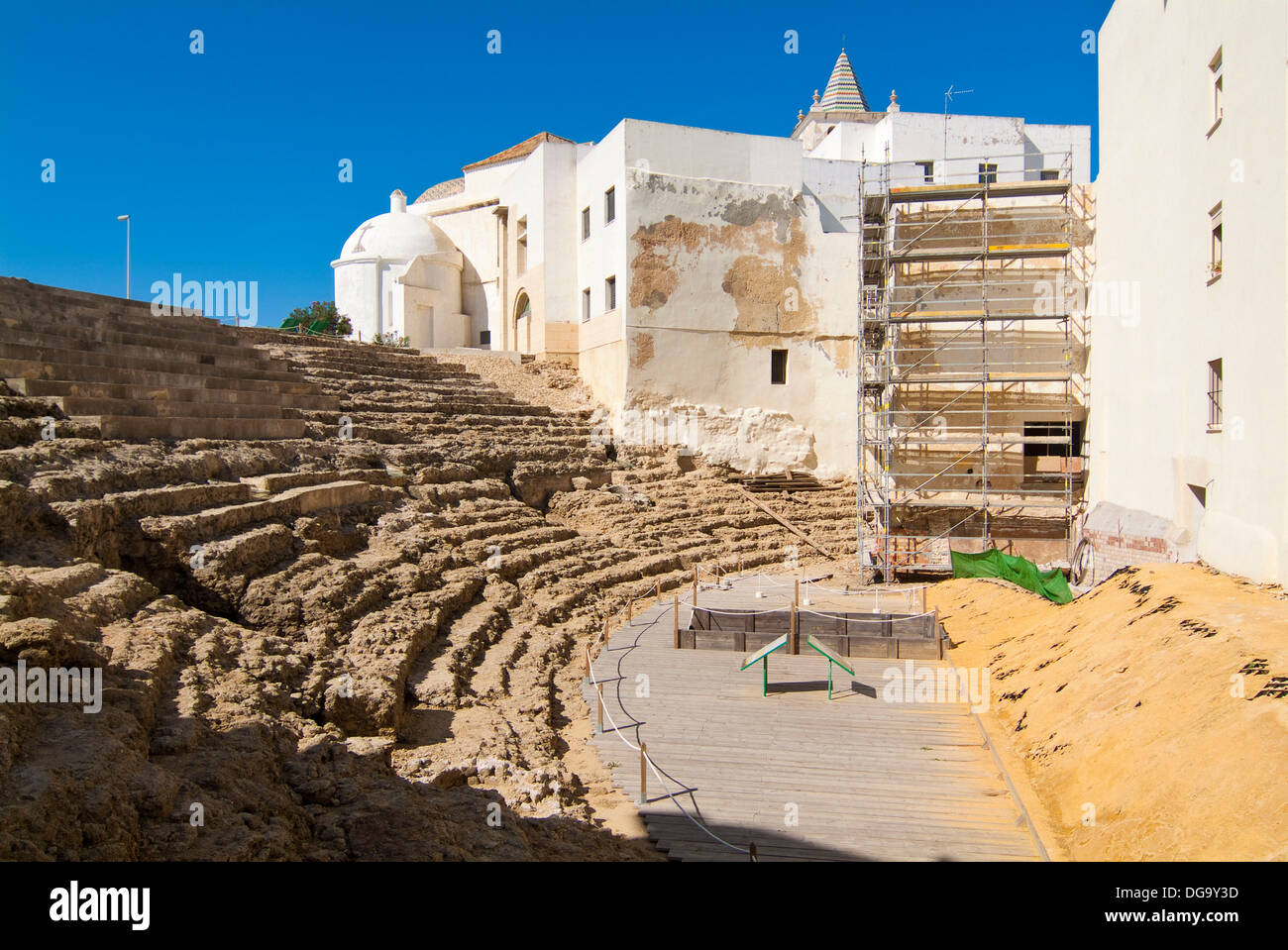 Teatro romano and cadiz hi-res stock photography and images - Alamy