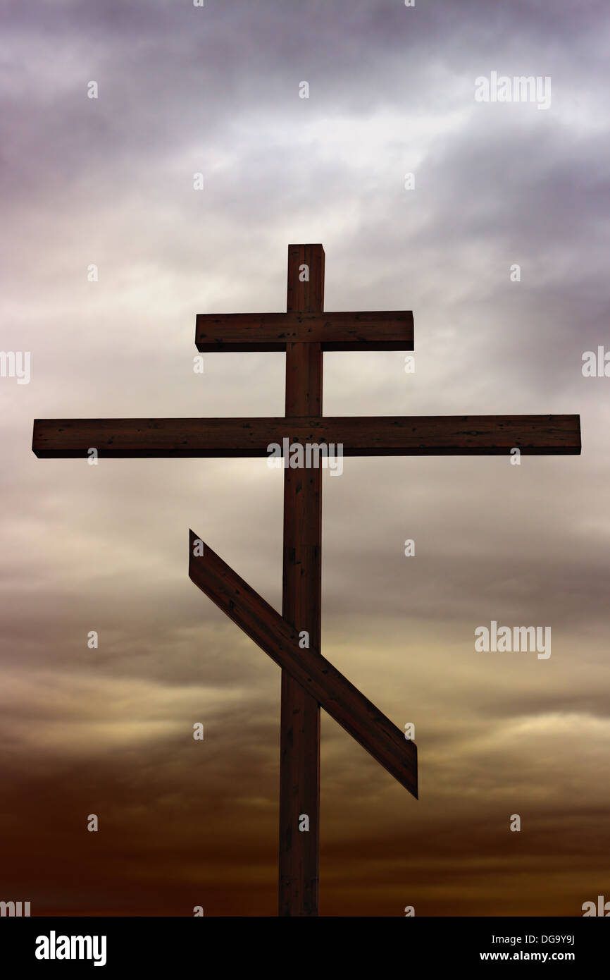 Byzantine orthodox cross hi-res stock photography and images - Alamy