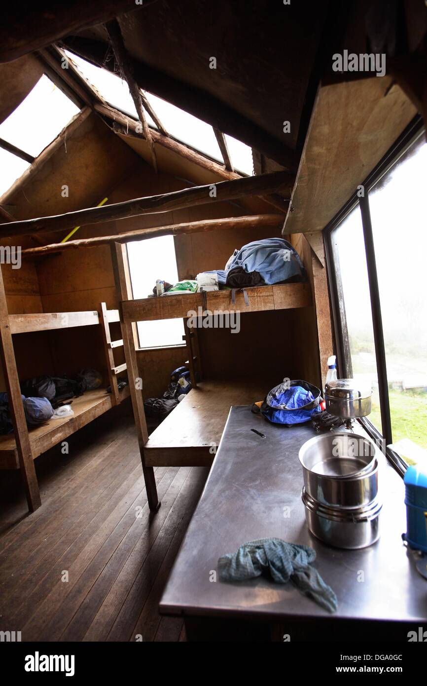 Waterfall valley hut tasmania hi-res stock photography and images - Alamy
