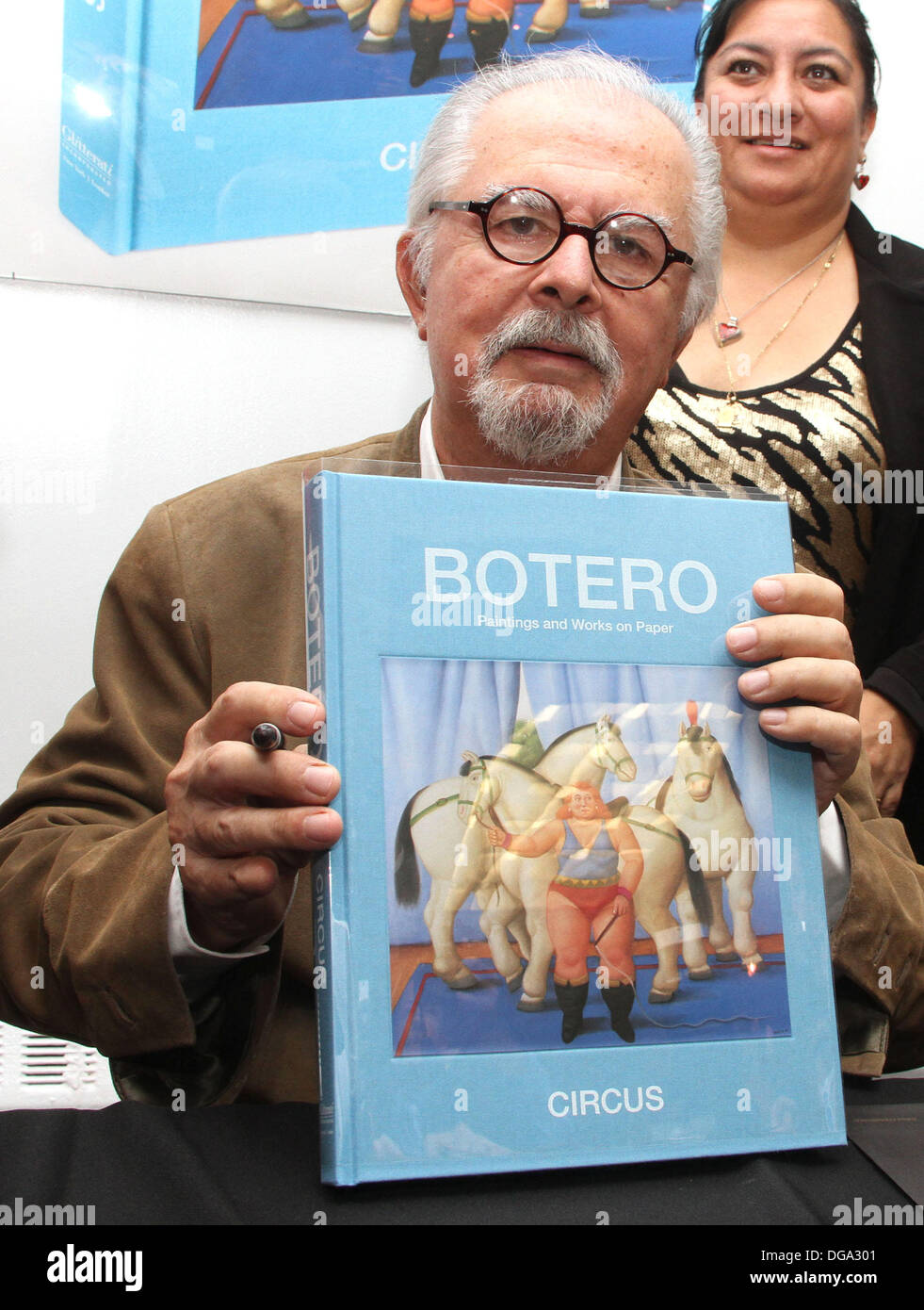 New York, New York, USA. 16th Oct, 2013. Columbian painter FERNANDO ...