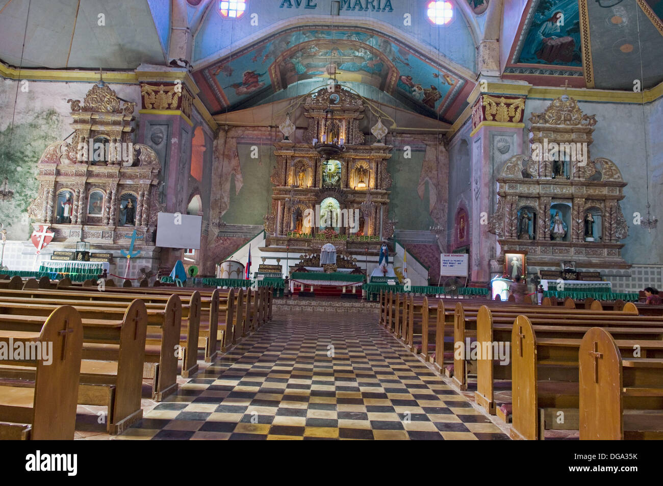 Baclayon church bohol philippines hi-res stock photography and images ...