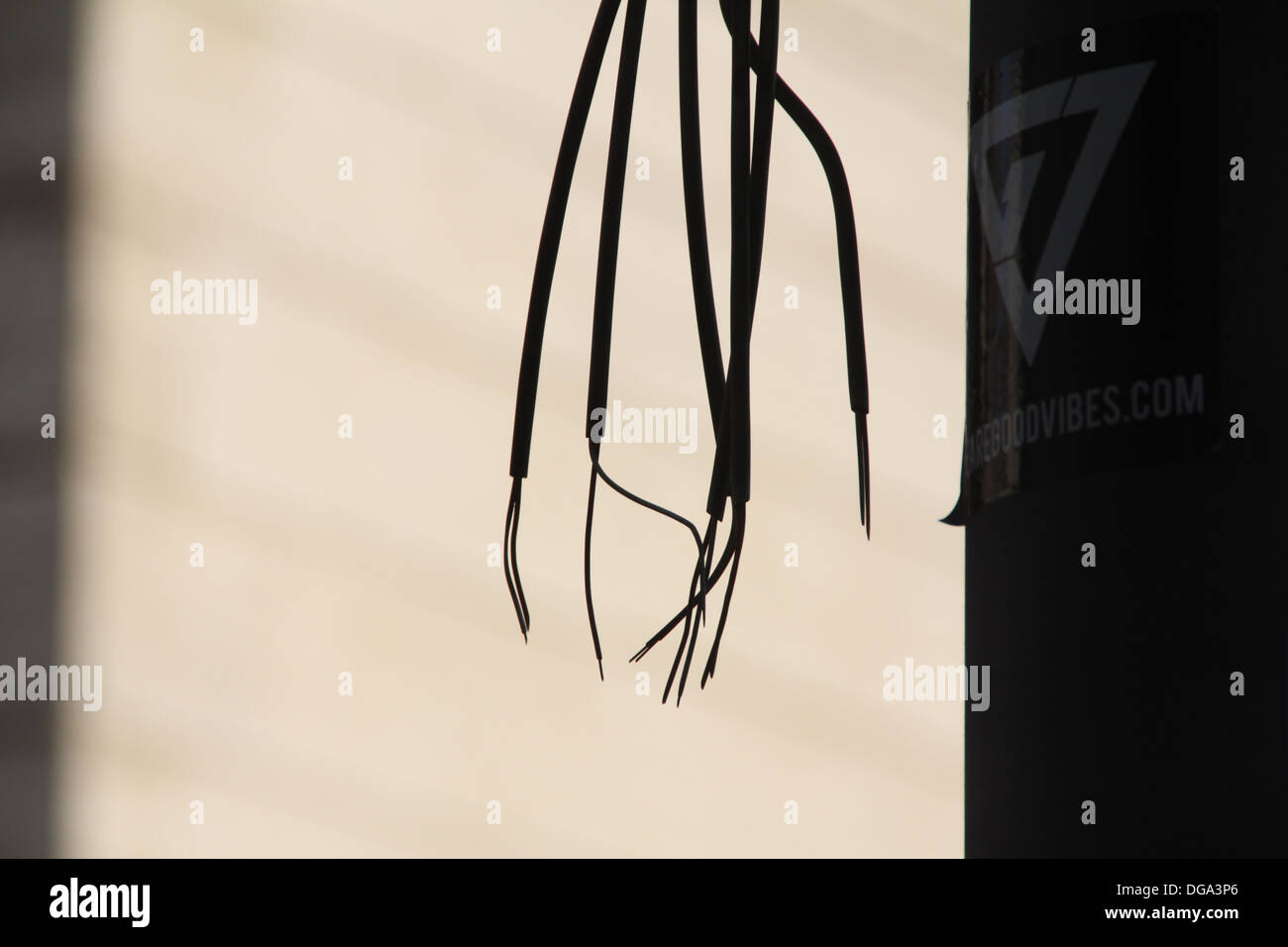 Frayed Electrical Cable High Resolution Stock Photography and Images - Alamy