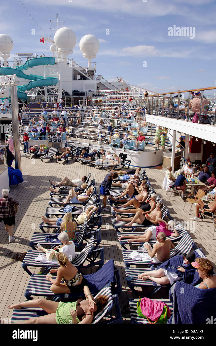 Activities Cruise Ship Carnival Fantasy High Resolution Stock ...