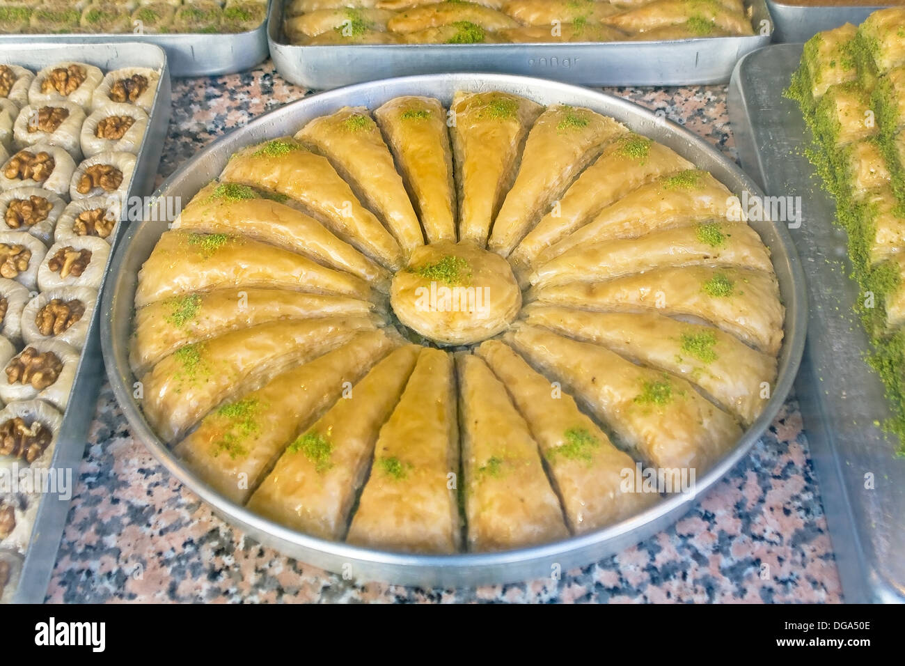 Turkish sweets hi-res stock photography and images - Alamy