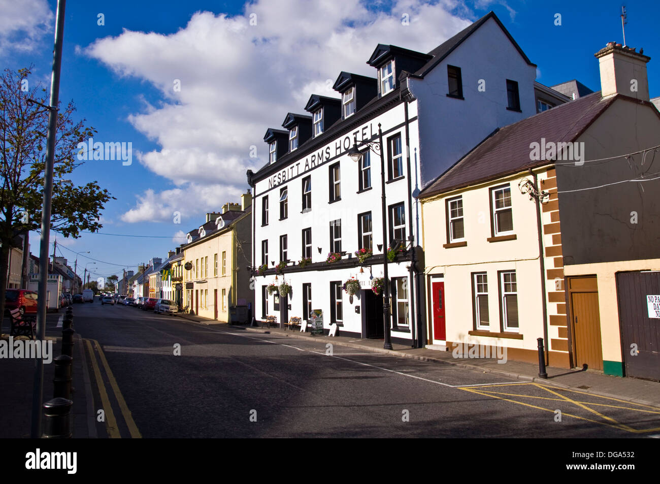 Nesbitt Arms Hotel on Main Street Ardara County Donegal Ireland Stock ...