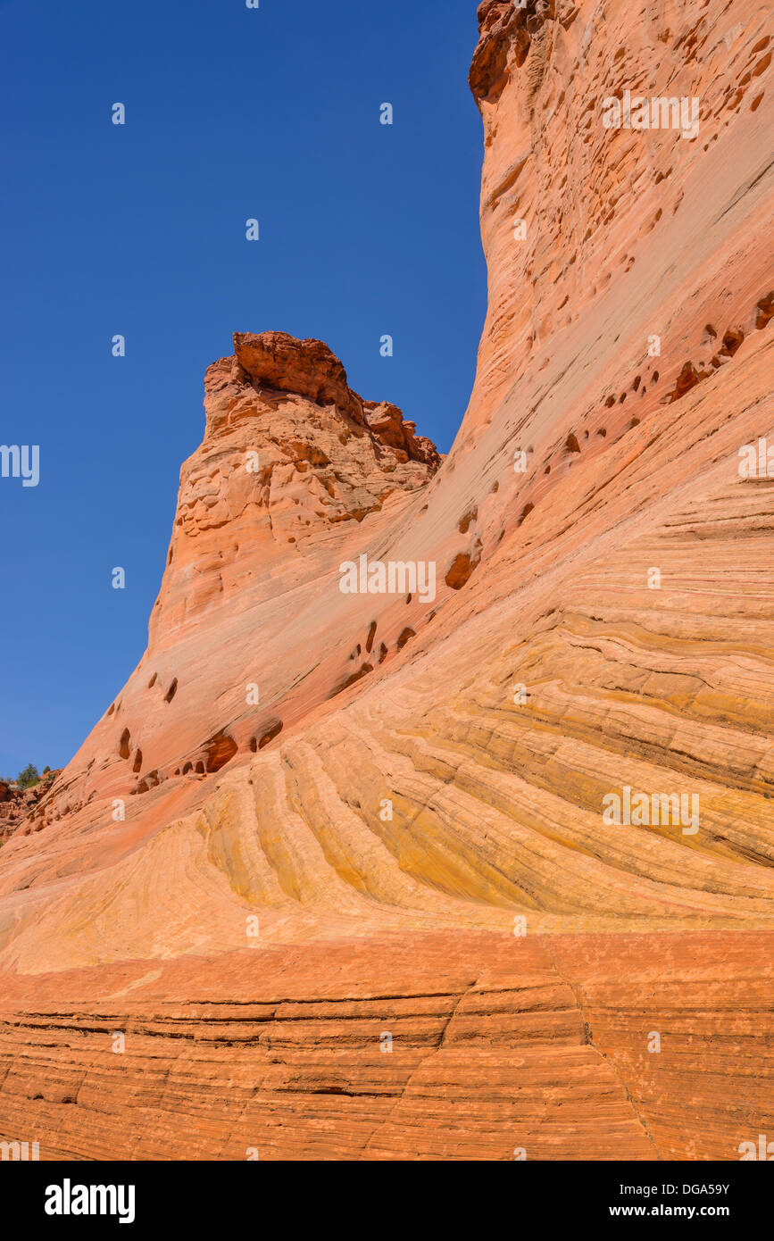 Rock formation, near Harris Wash, Grand Staircase Escalante National ...