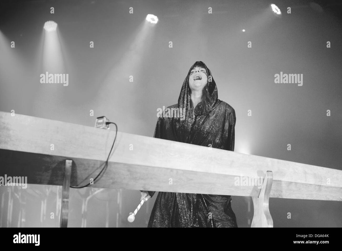Karin Dreijer Andersson of Swedish electronic music group The Knife ...
