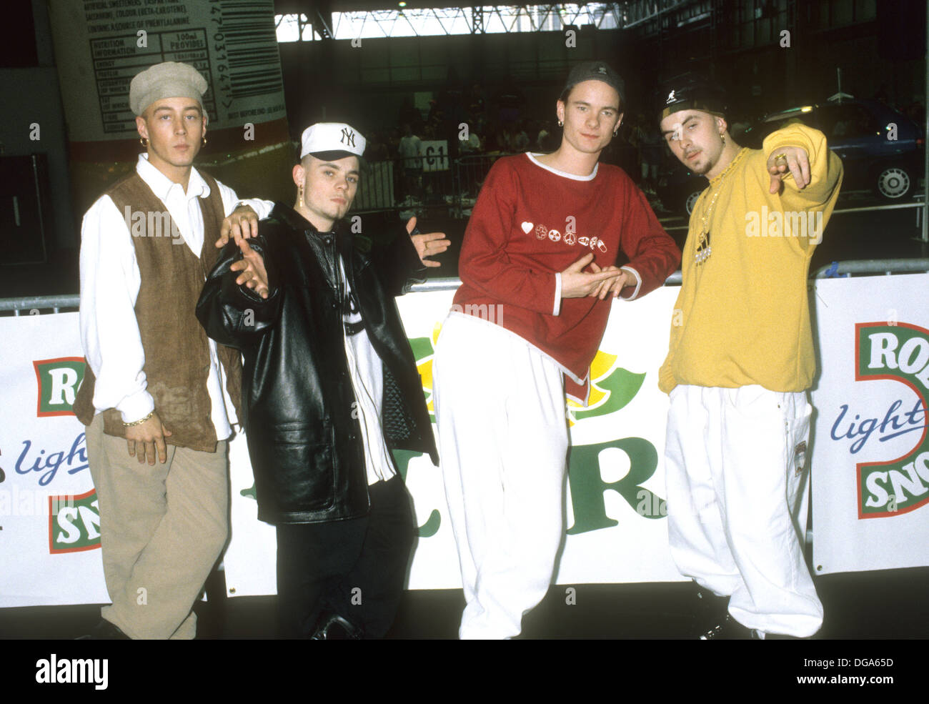 EAST-17 (later E-17) UK pop group about 1995 Stock Photo: 61689977 - Alamy
