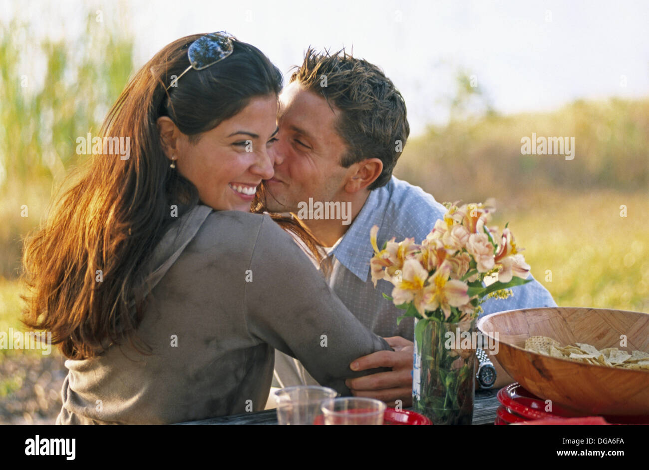 Flirting exuberance hi-res stock photography and images - Alamy