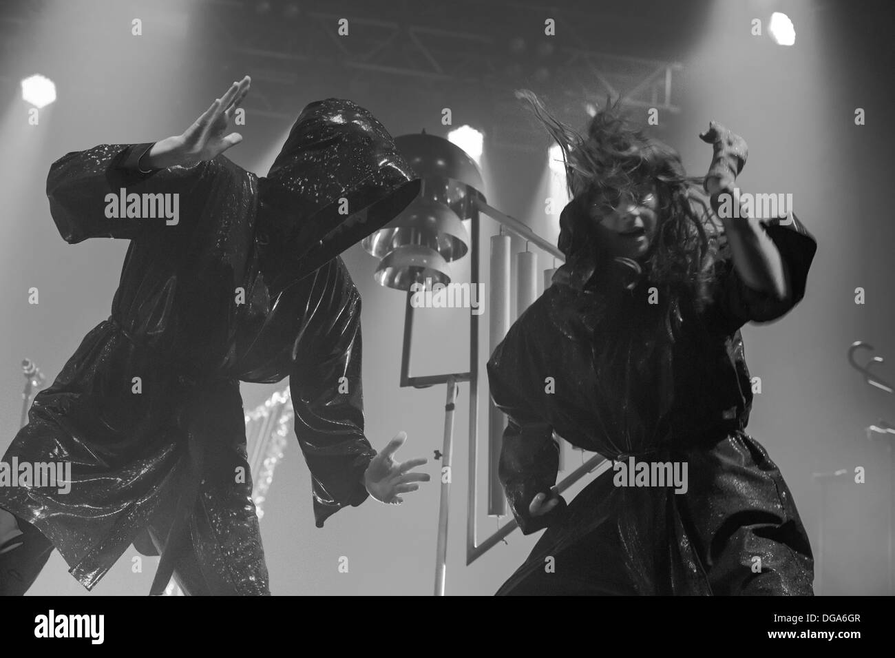 Karin Dreijer Andersson of Swedish electronic music group The Knife ...