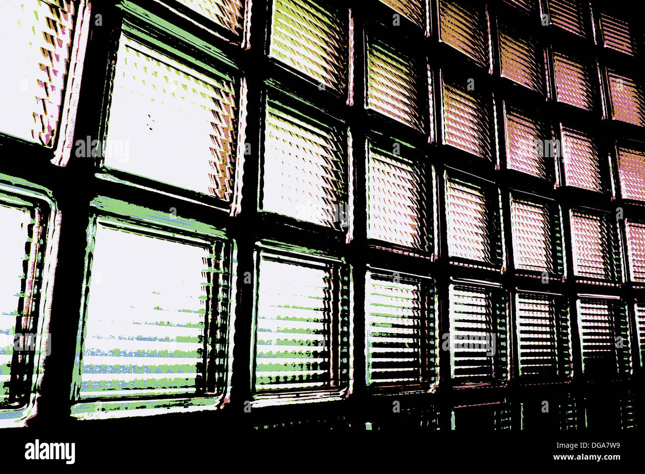 Translucent glass bricks hi-res stock photography and images - Alamy