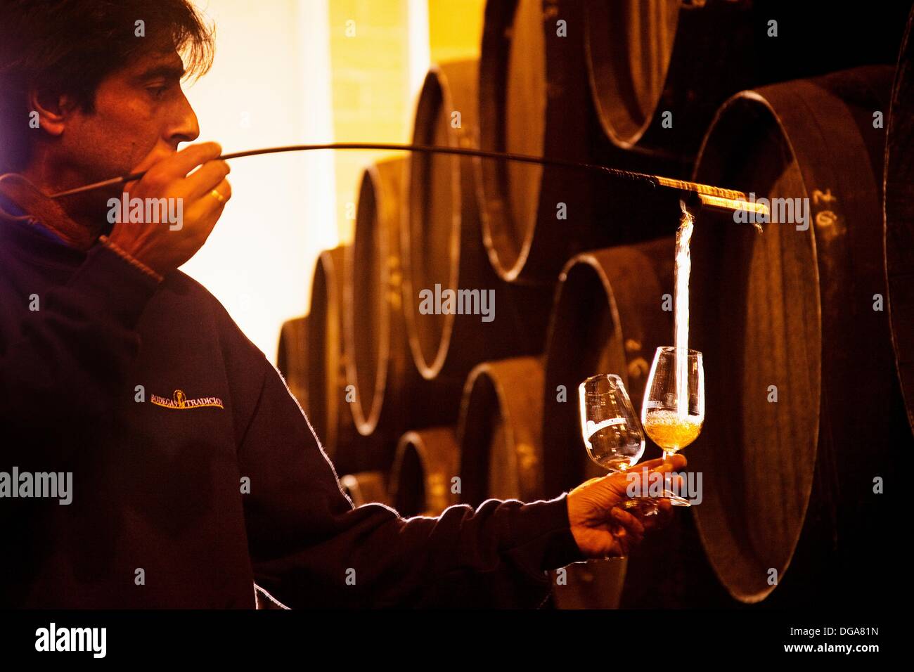 Jerez sherry spain tasting hi-res stock photography and images - Alamy