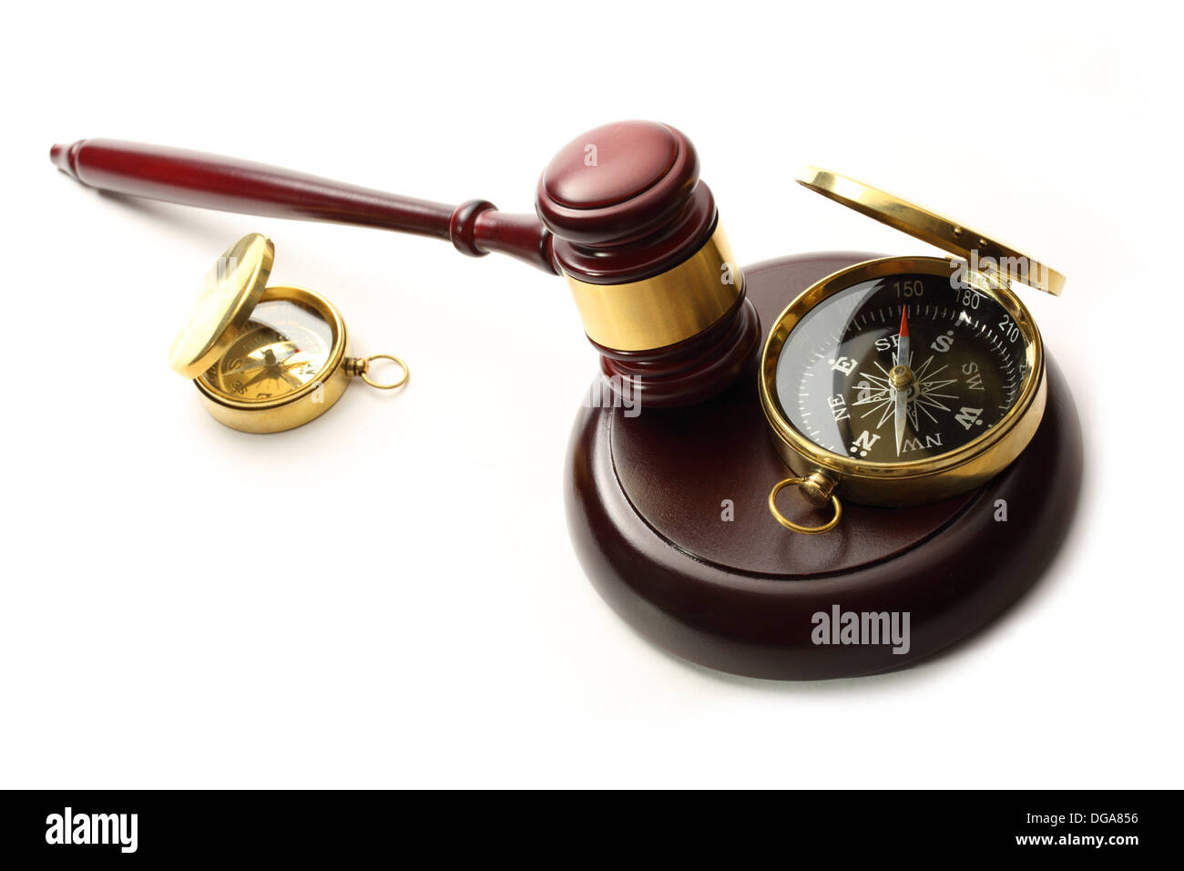Hammer compass hi-res stock photography and images - Alamy