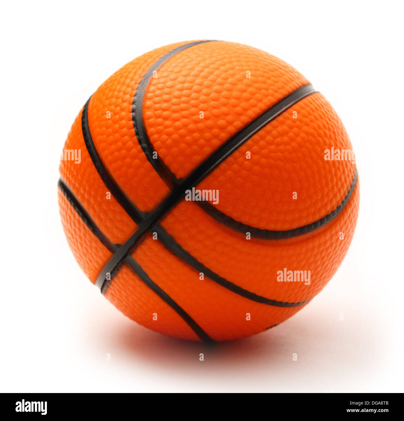 Basketball on white background Stock Photo - Alamy