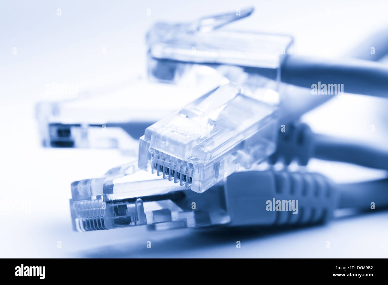 Ethernet cable for a computer Stock Photo - Alamy